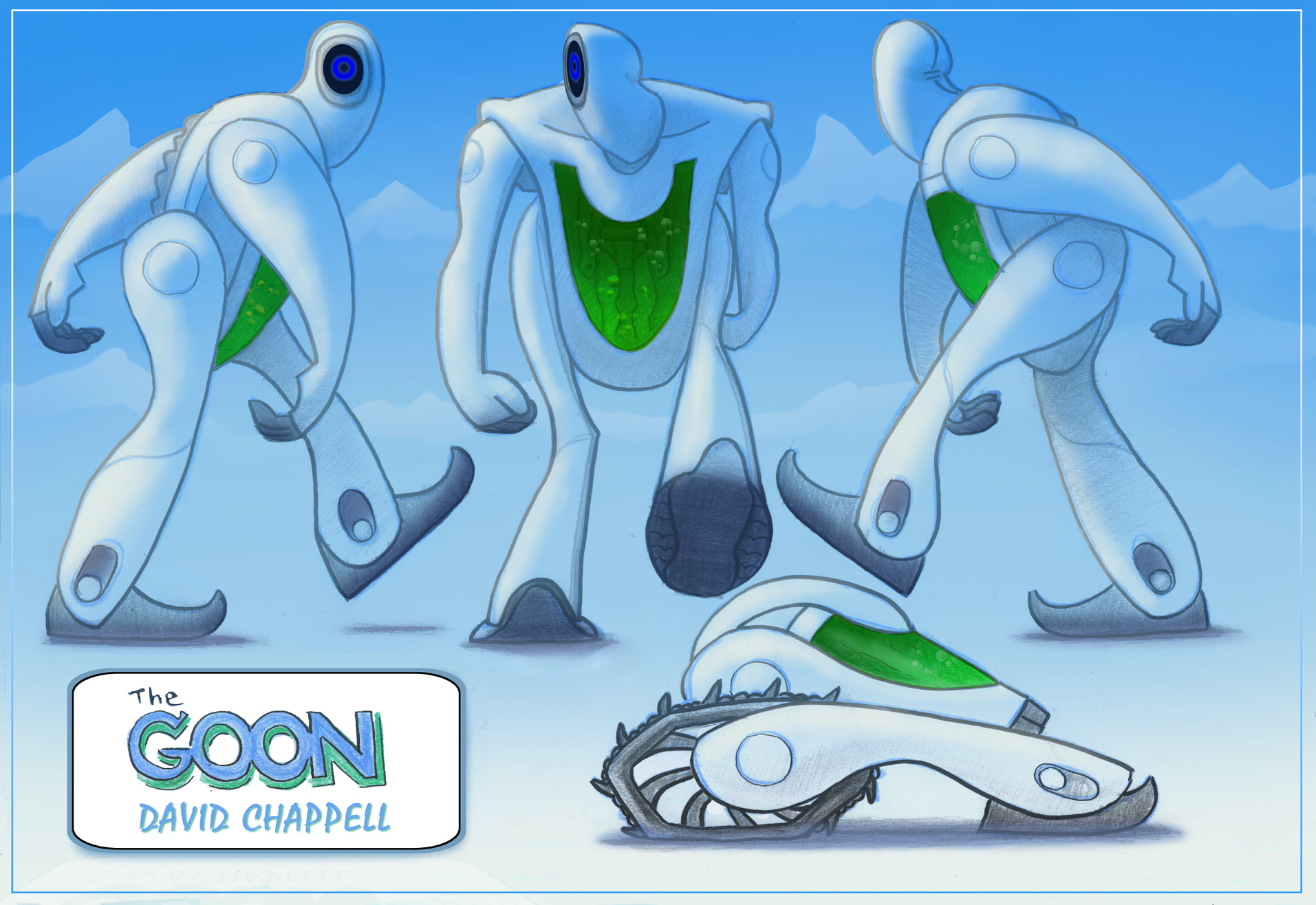 The Goon: 3 Point Turn | Davidchappellart.com