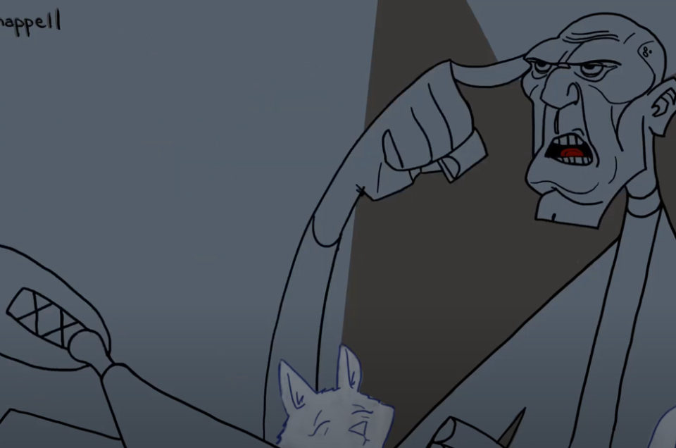 VILLAIN and CAT / David Chappell / Advanced Animation / Webster ...